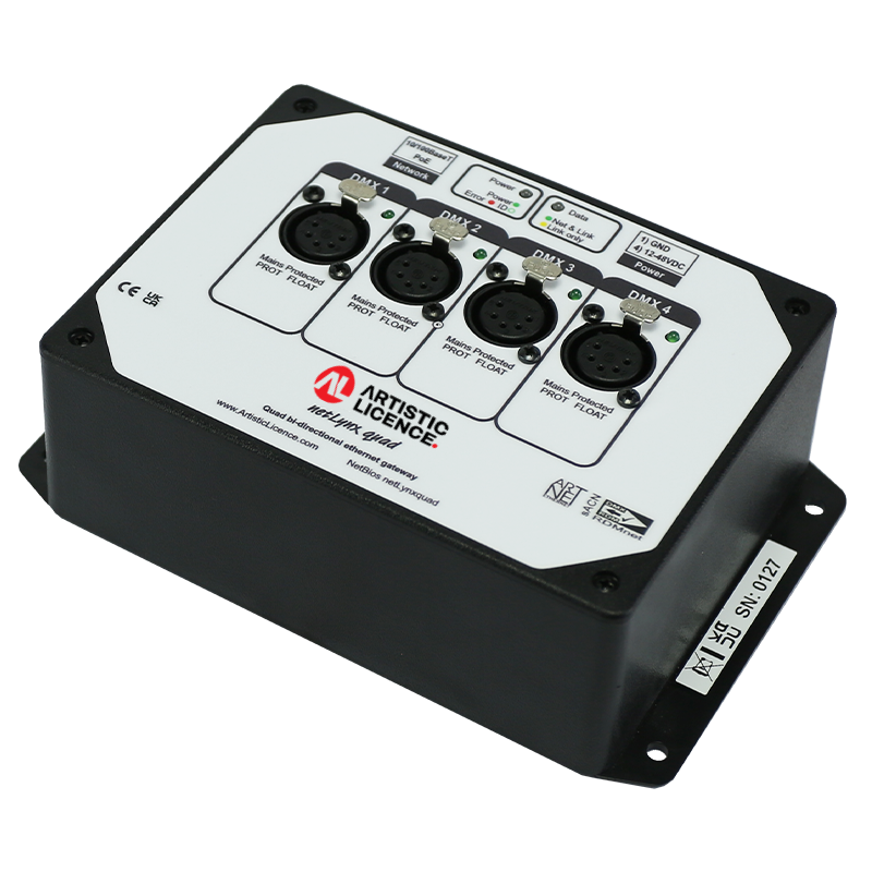 netLynx quad – Artistic Licence