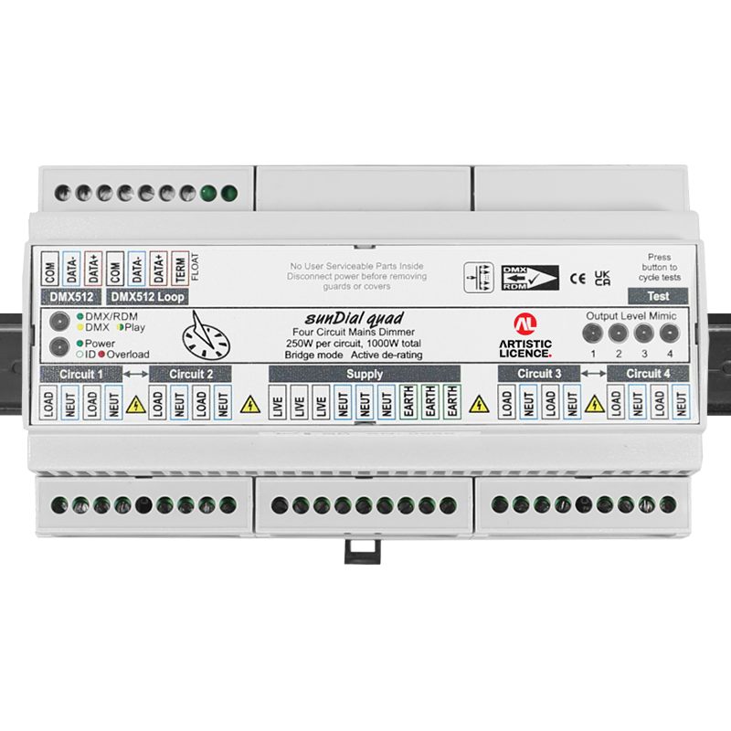 sunDial quad dmx 1k – Artistic Licence